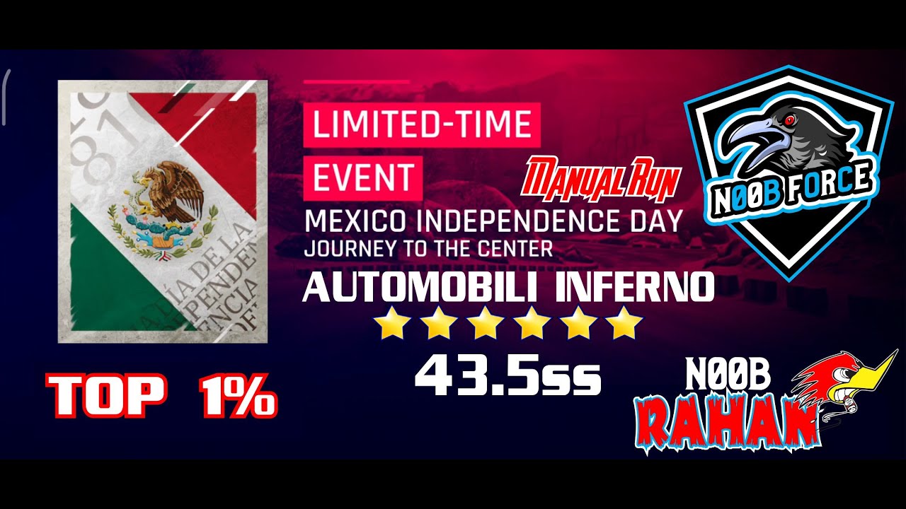 Asphalt 9 | Mexico Independence Day | Journey To The Center | Top 1% ...