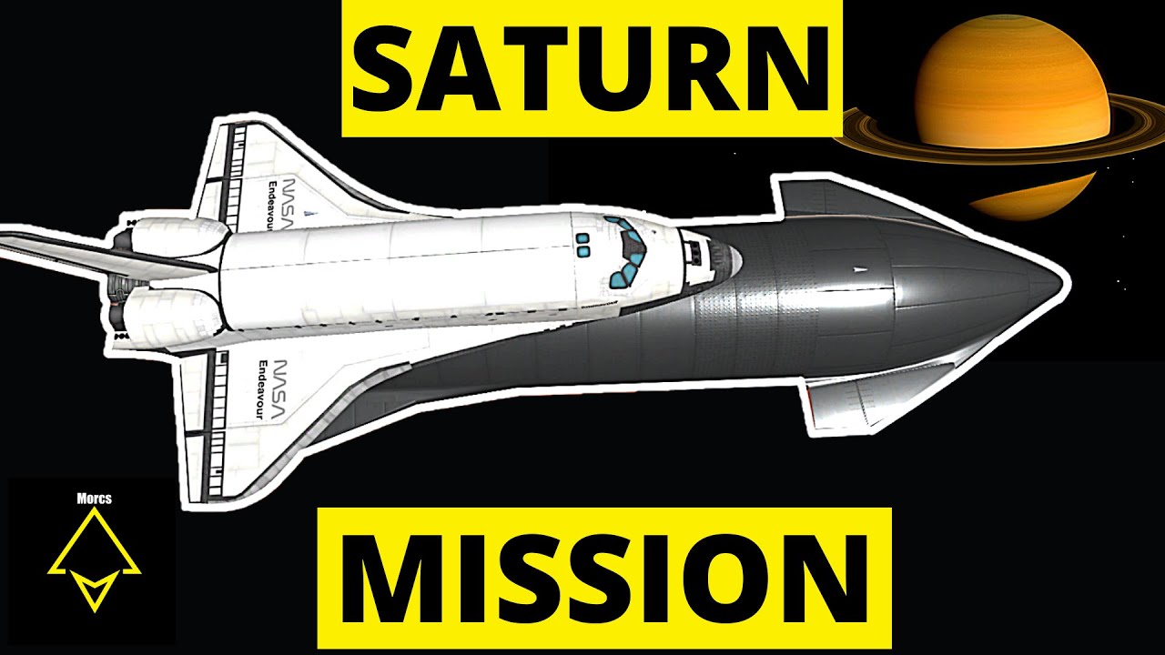 What If You Attach STARSHIP to a SPACE SHUTTLE?!(Tour of Saturn KSP ...