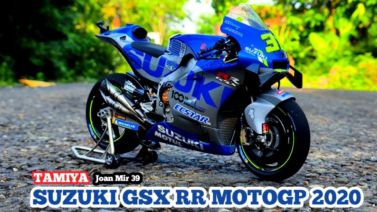Tamiya Suzuki GSX RR Worlds champions motogp 2020 Joan Mir - YouTube