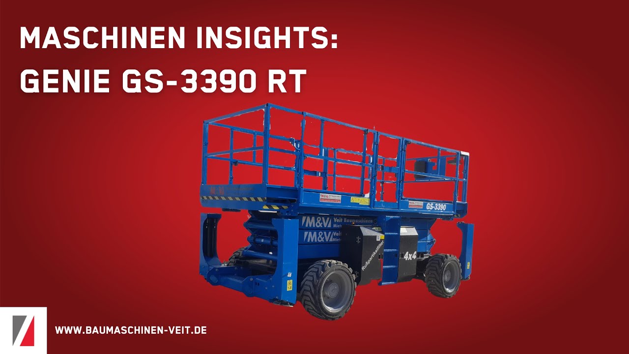 GENIE GS 3390 RT – Maschinen Insights - YouTube