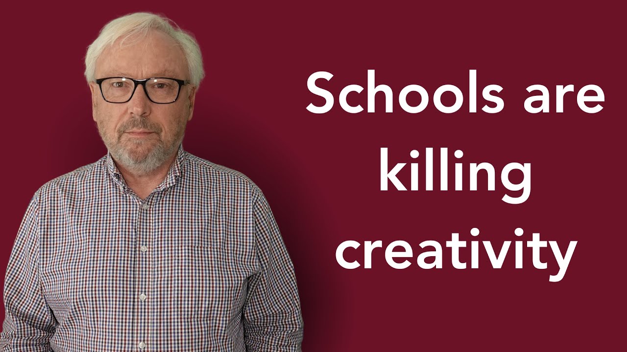 Schools are killing creativity - YouTube