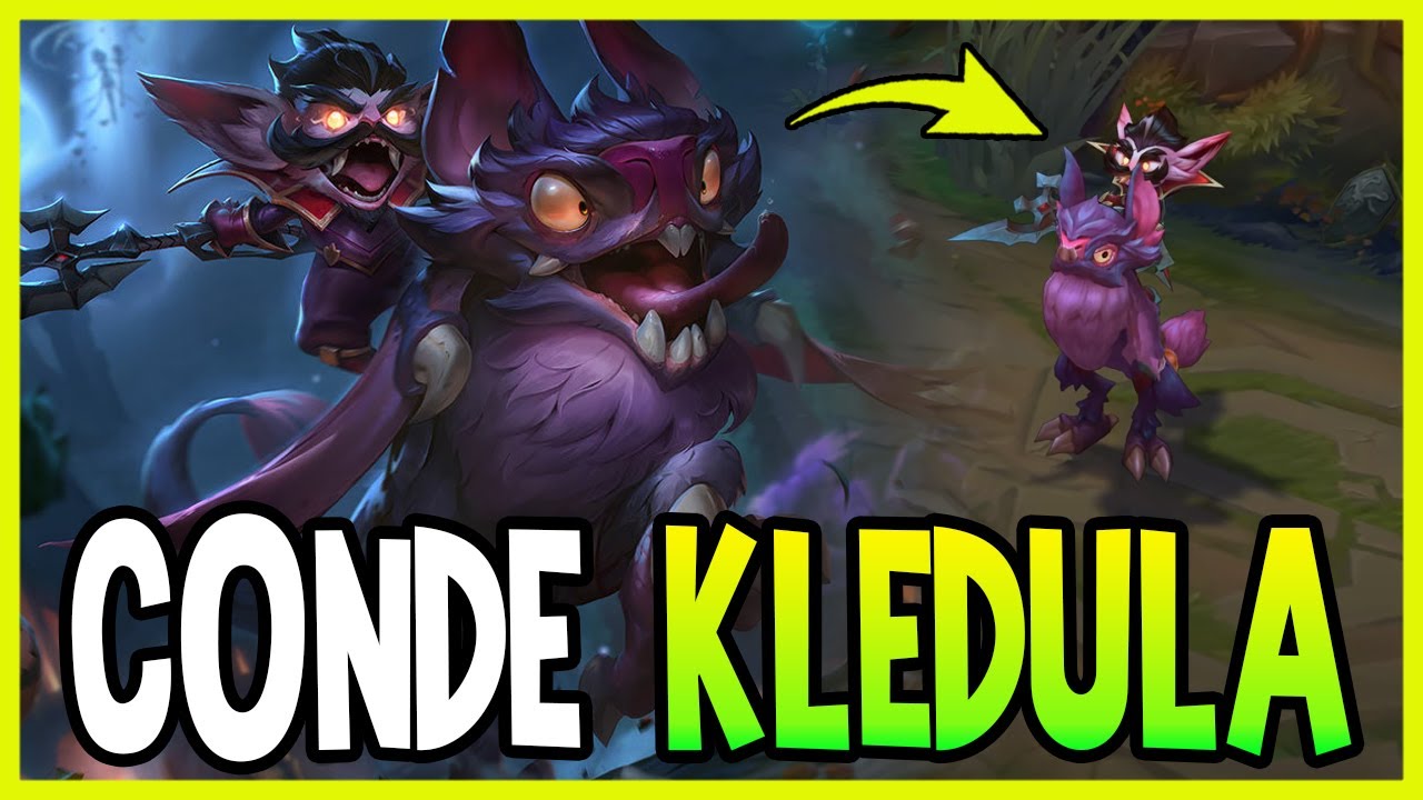 SKIN DE KLED - CONDE KLEDULA | League of Legends - YouTube