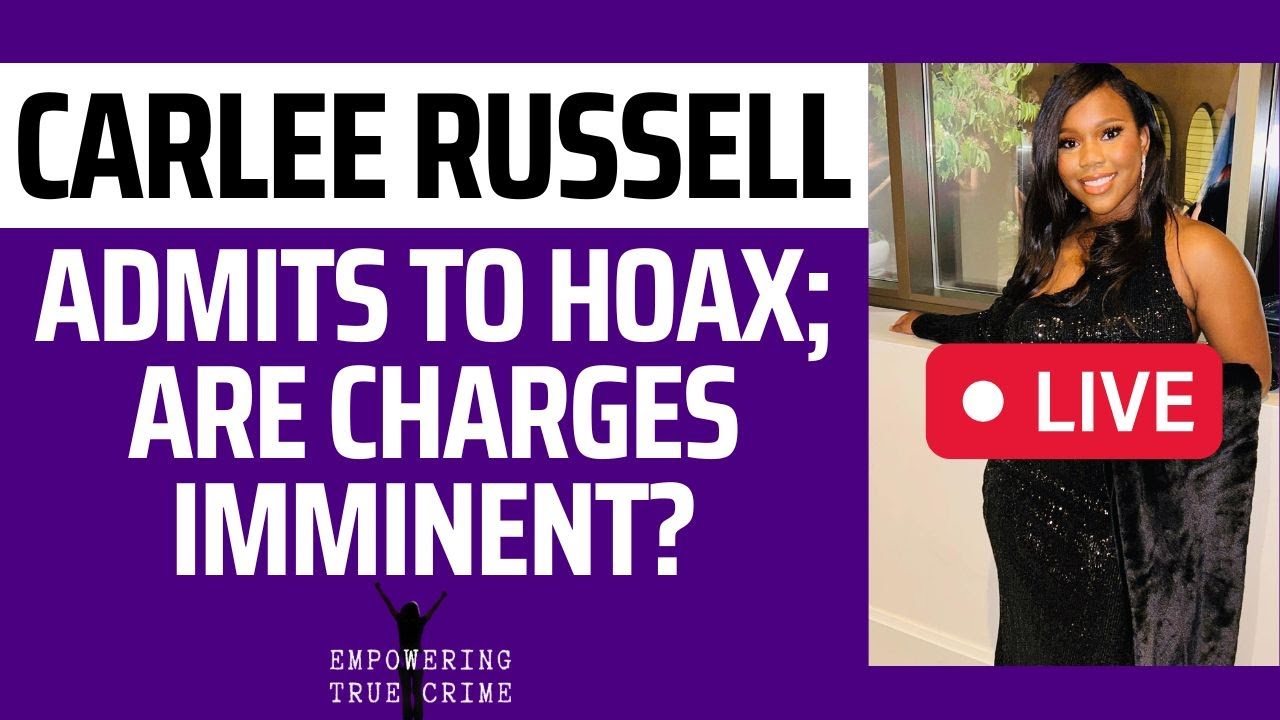 BREAKING: Carlee Russell Admits She Lied! Are Charges Imminent? Police ...
