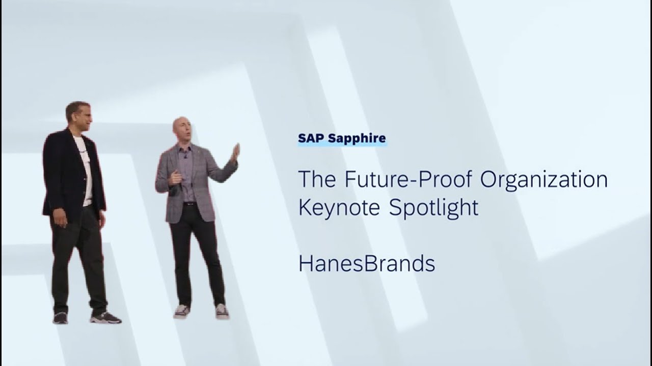 The Future-Proof Organization: HanesBrands | SAP Sapphire 2023 - YouTube