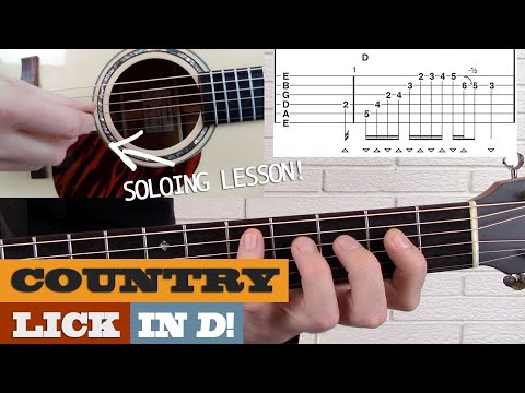 Learn this Country Guitar Lick in 5 MINUTES! - Quick Bluegrass Guitar ...