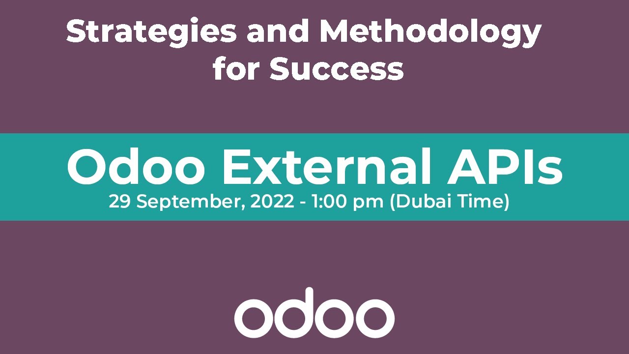 Odoo External Apis Youtube