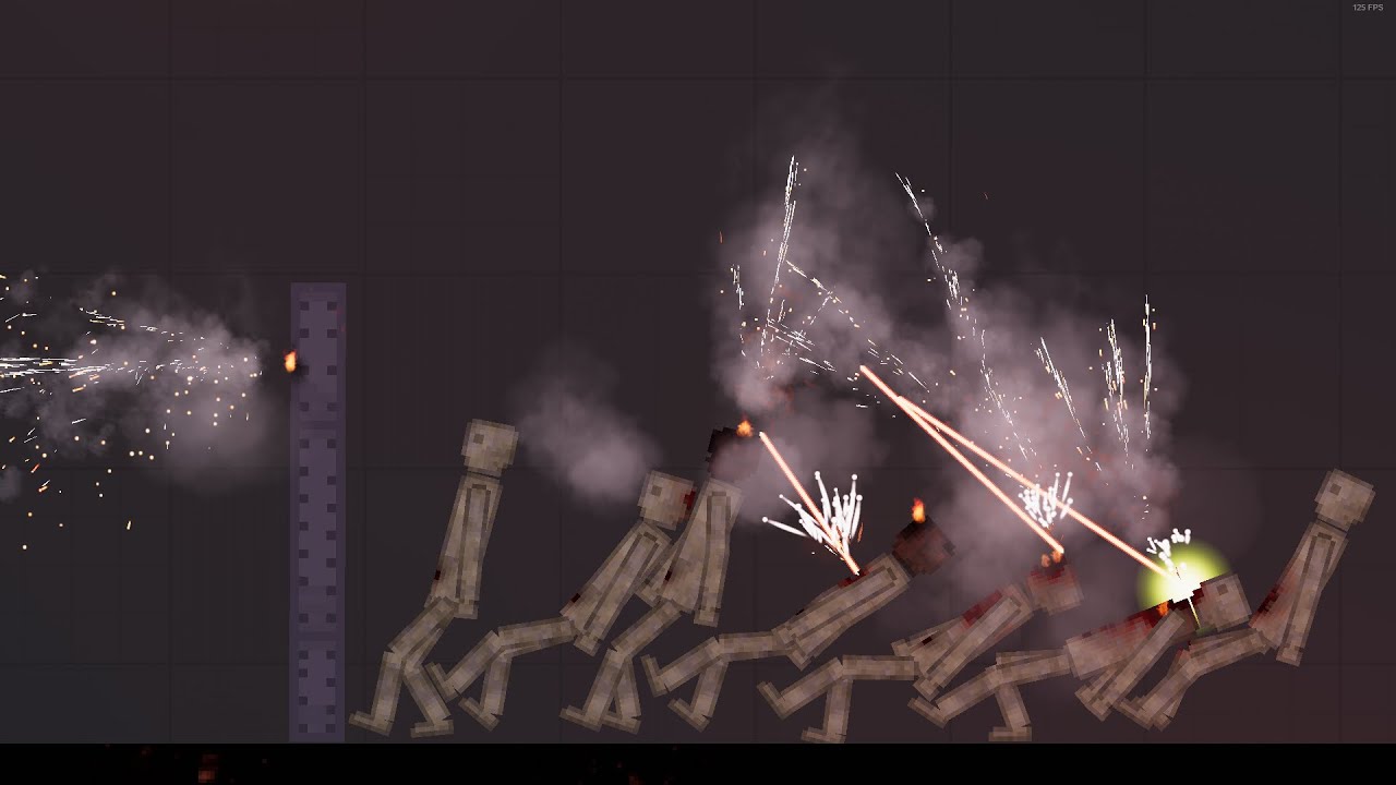 10000 lasers vs zombies in People Playground - YouTube