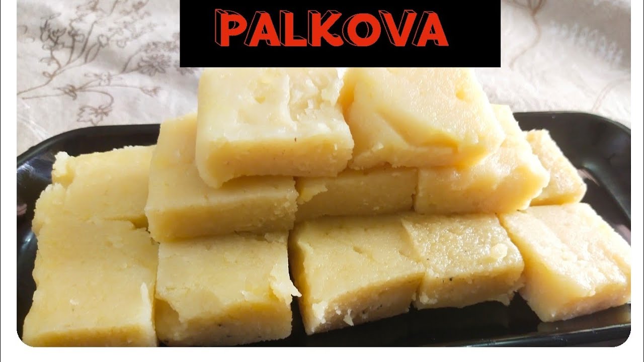 Kids favourite Sweet Palkova/ Halkova recipe/Milk powder -Maida Halkova ...