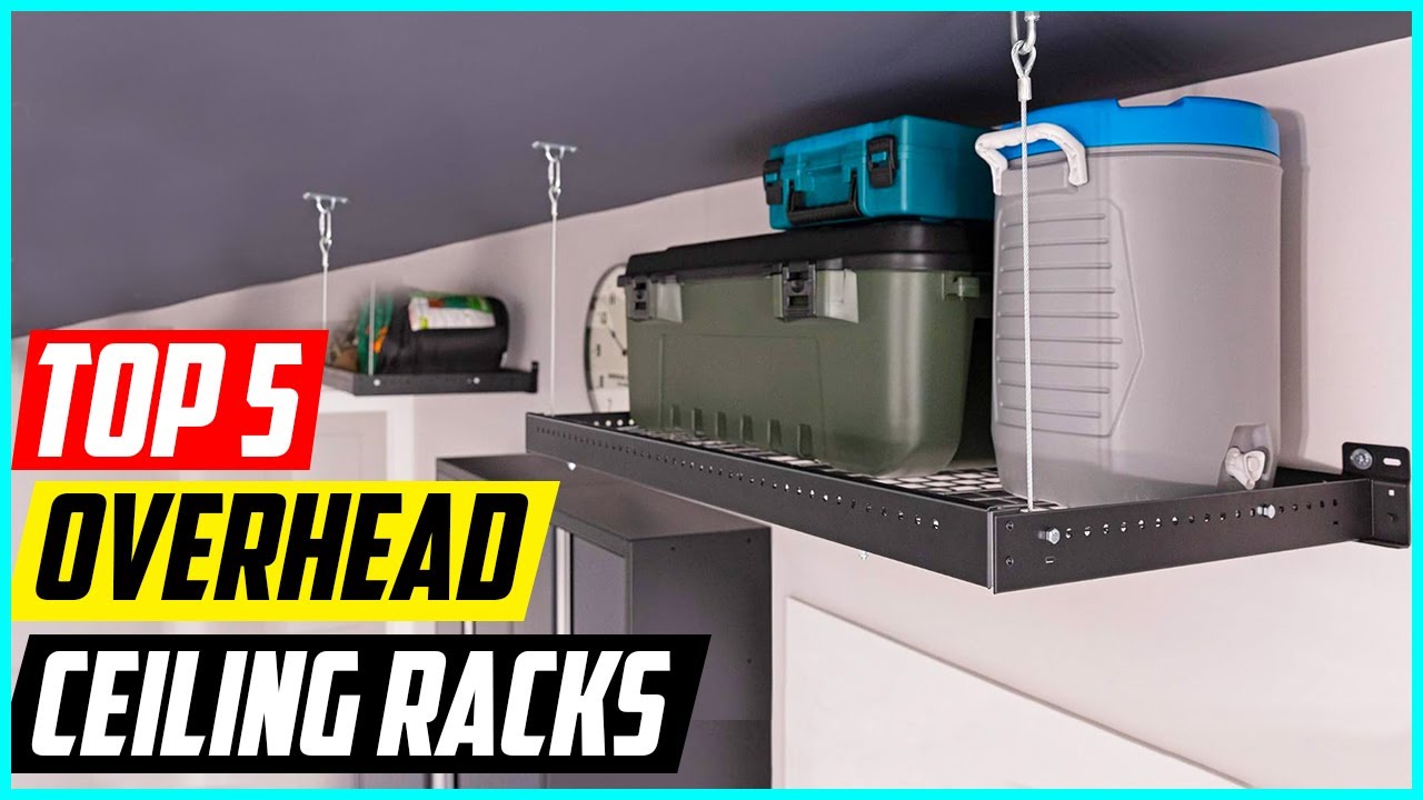 Top 5 Best Overhead Ceiling Racks - YouTube