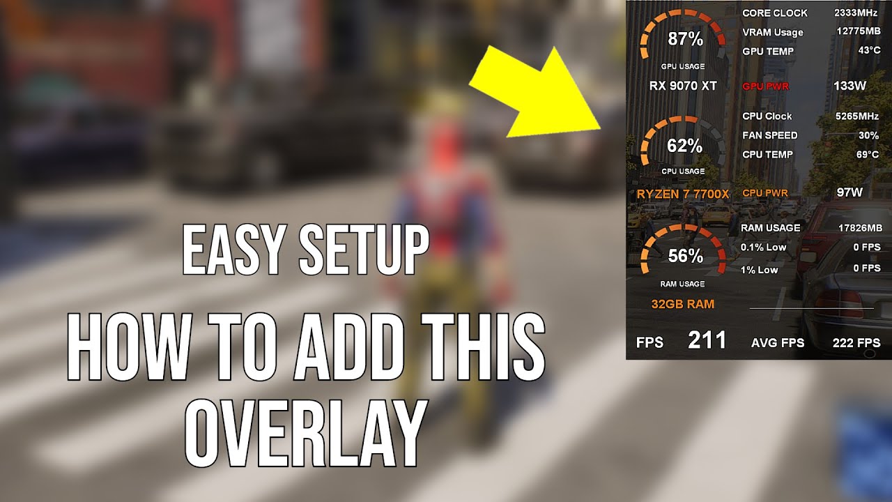 How to Install MSI Afterburner/Rivatuner and Add Overlay - YouTube