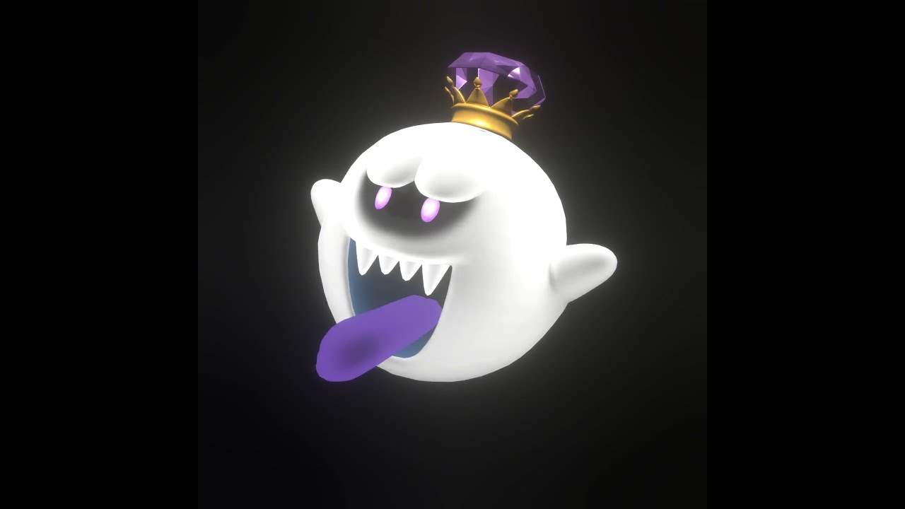 King Boo Laughing (Blender Animation) - YouTube
