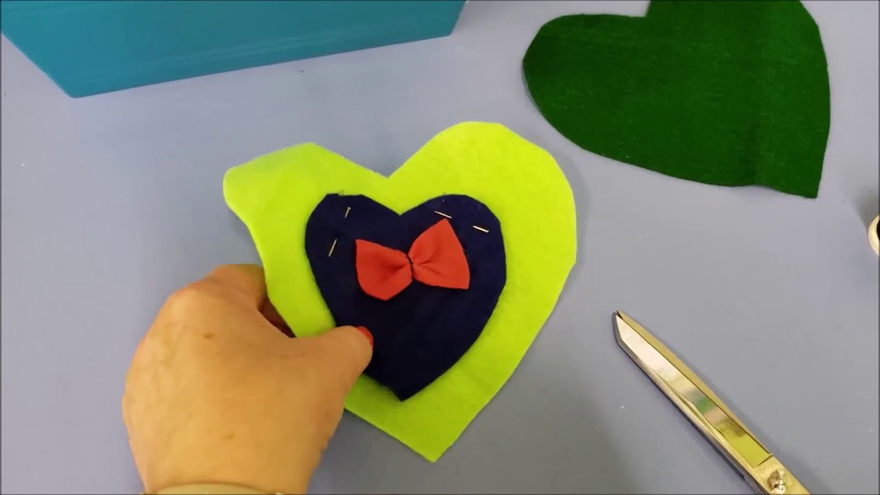 How to hand sew a Heart Stuffy. Please Subscribe to my You Tube Channel ...