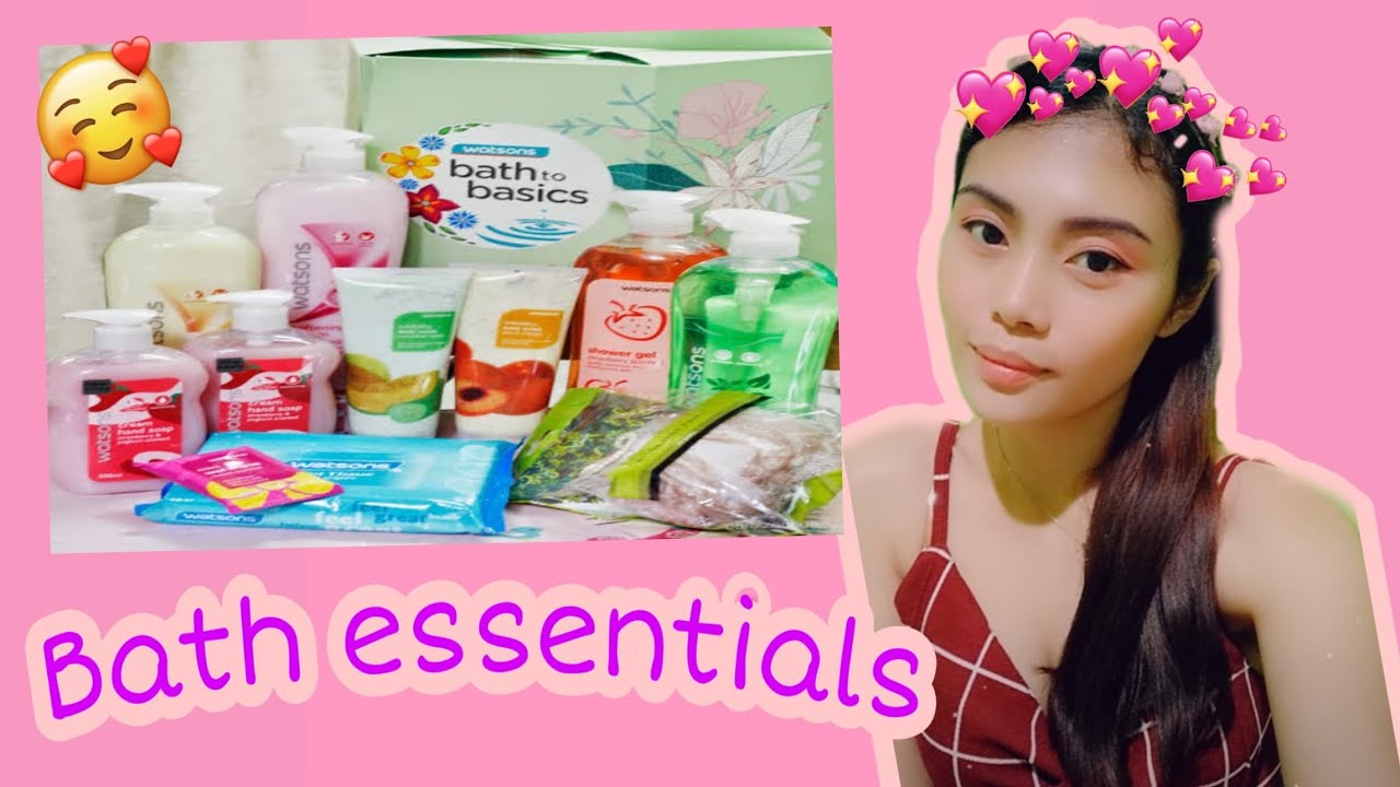 MY BATH ESSENTIALS (AFFORDABLE FOR PAMPAPUTI, DRY SKIN AND EXFOLIATING ...