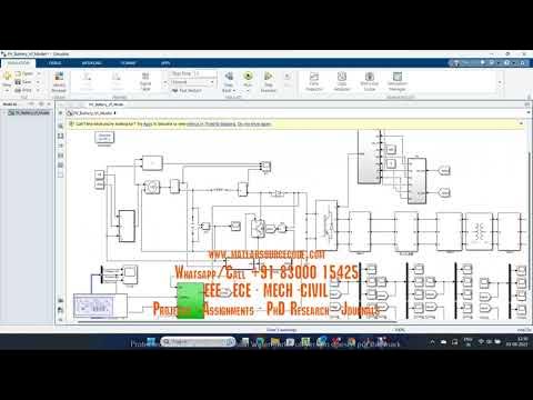 PV MPPT BATTERY VF MATLAB SIMULINK SIMULATION MODEL - YouTube