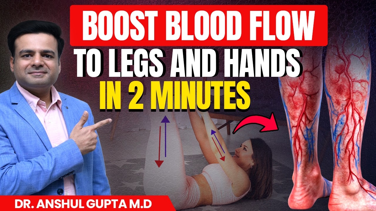 #1 Exercise To Fix Cold Hands & Feet (Boost Circulation Instantly ...