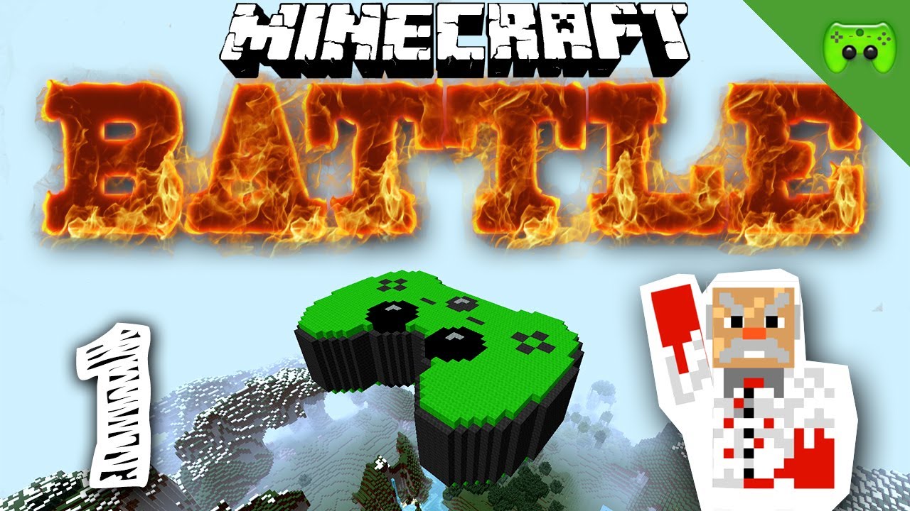 MINECRAFT BATTLE # 1 - Der amtierende Champion «» Let's Play Minecraft ...