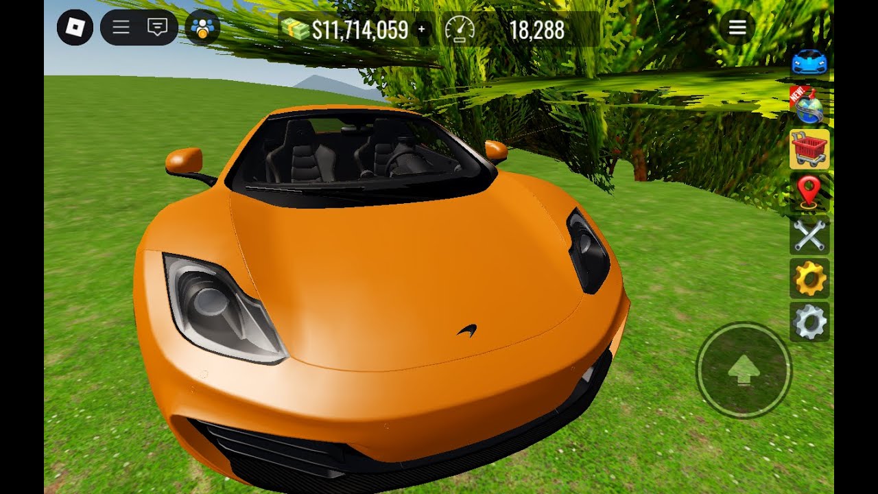 Racing With The New McLaren In Roblox Vehicle Legends. - YouTube