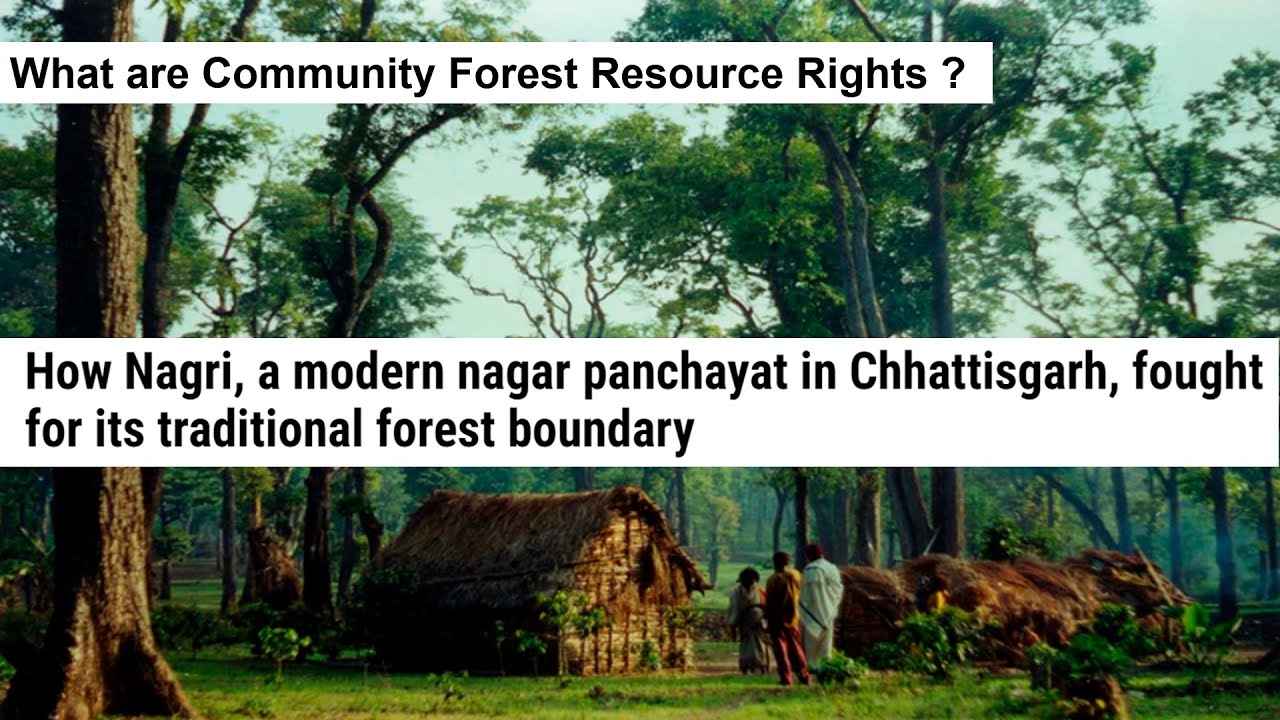 What are Community Forest Resource Rights ? Forests Rights Act, Recent ...