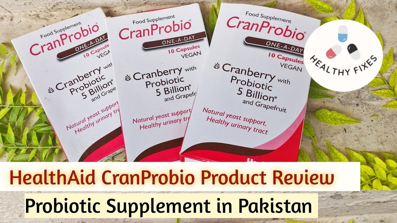 HealthAid CranProbio Product Review | Probiotic Supplement in Pakistan ...