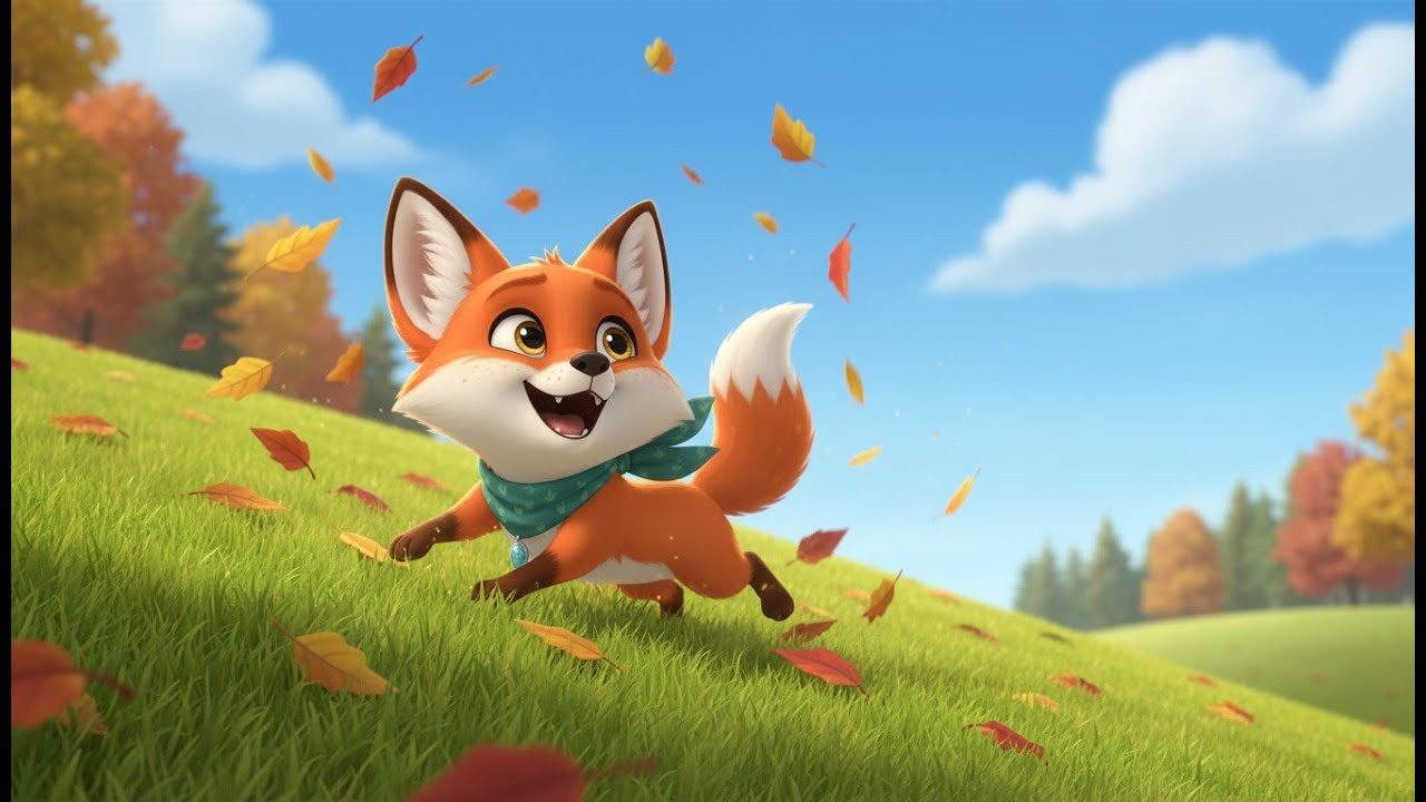 Fluffy the Fox’s Fun Day | Playful Animal Rhyme & Adventure for Kids ...