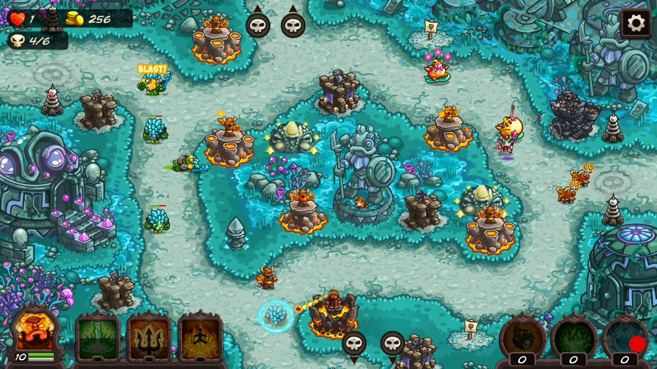 Kingdom Rush Vengeance - Anurian Plaza - Heroic Challenge - YouTube