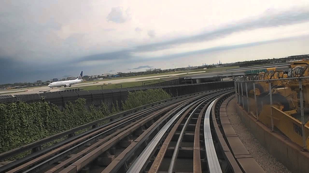 Chicago O'Hare Airport Transit system (ATS) - YouTube