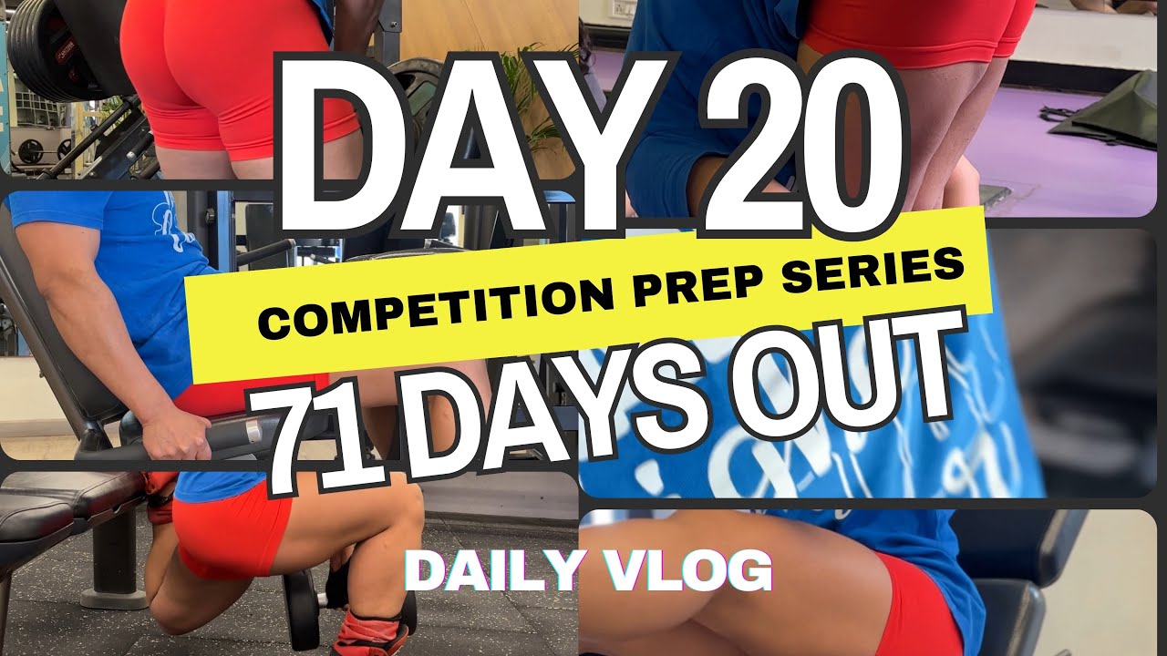 Day 20 | 'Road To Pro' Prep Series | 71 Days Out Bodybuilding ...