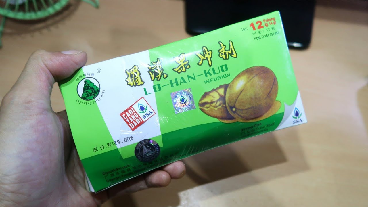 Cara Minum LO HAN KUO, Obat Panas Dalam, Batuk & Sakit Gigi - YouTube