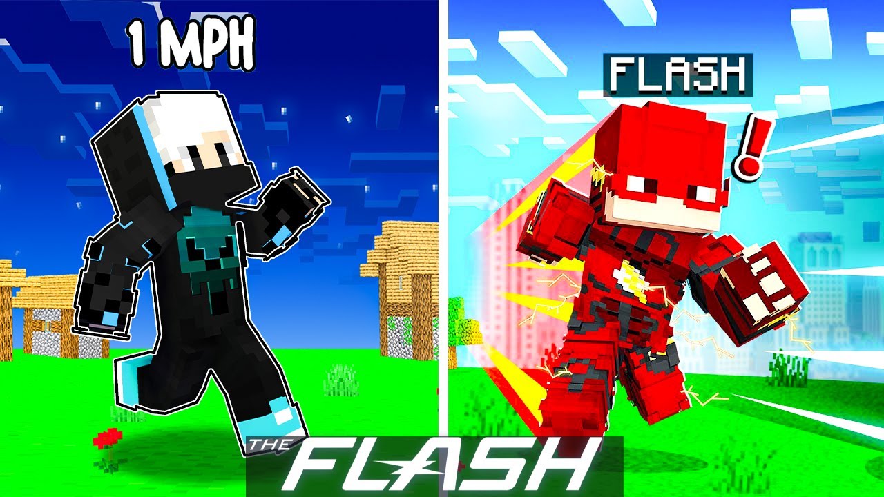 The LIFE OF FLASH In Minecraft! - YouTube