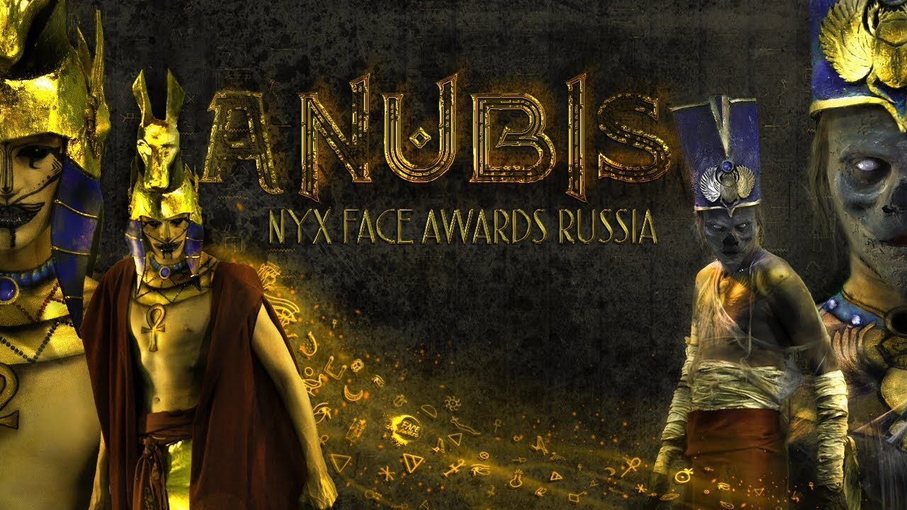 "ANUBIS" (Myths of Ancient Egypt) NYX FACE AWARDS RUSSIA 2019 - YouTube