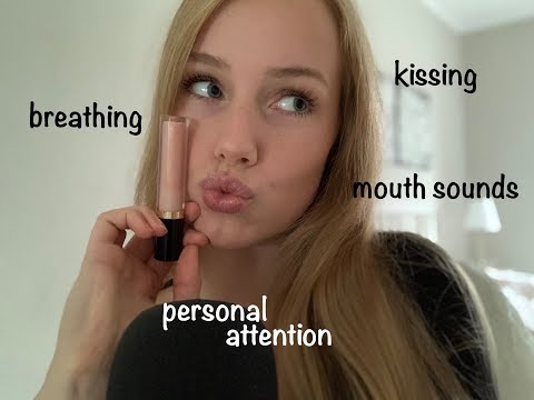 ASMR | Relaxing Mouth Sounds 👄💦 (tk, breathing sounds, kissing 😘, personal attention) deutsch/German