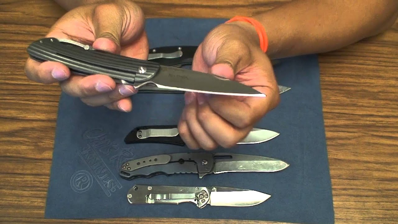 CRKT Ken Onion Grooved Swindle - YouTube