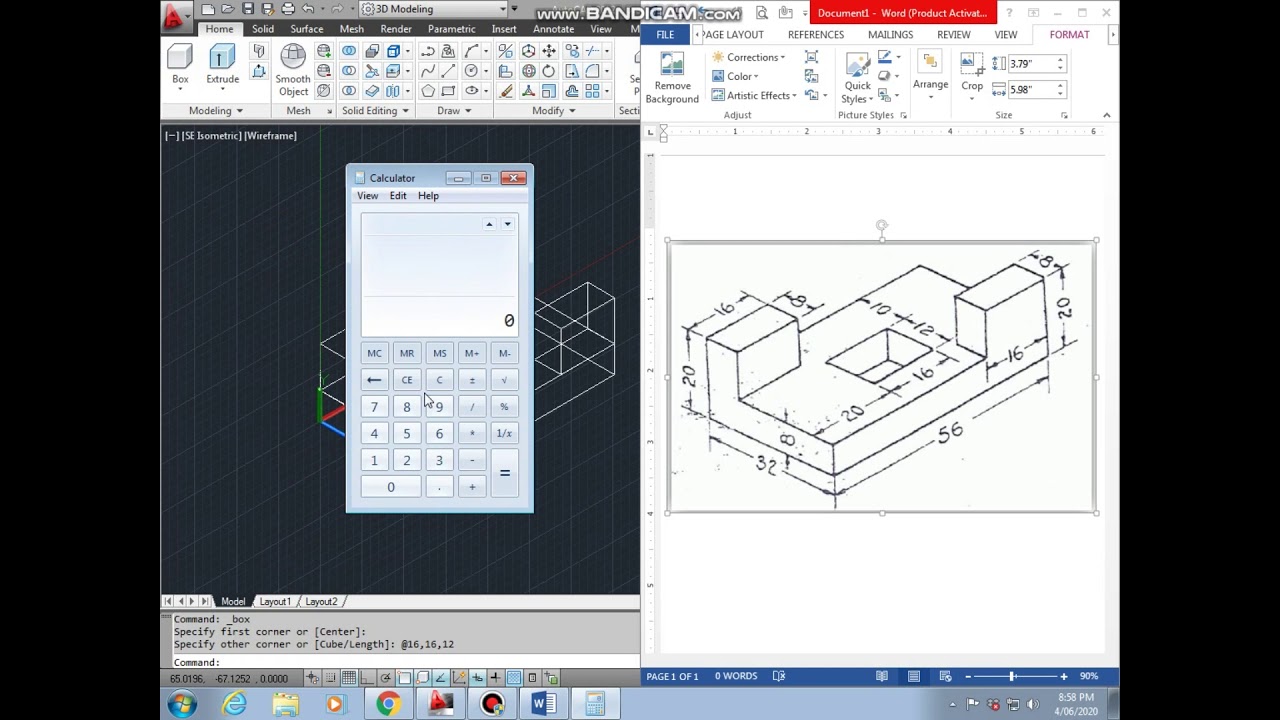 AUTO CAD 3D Diagram for Beginners - YouTube