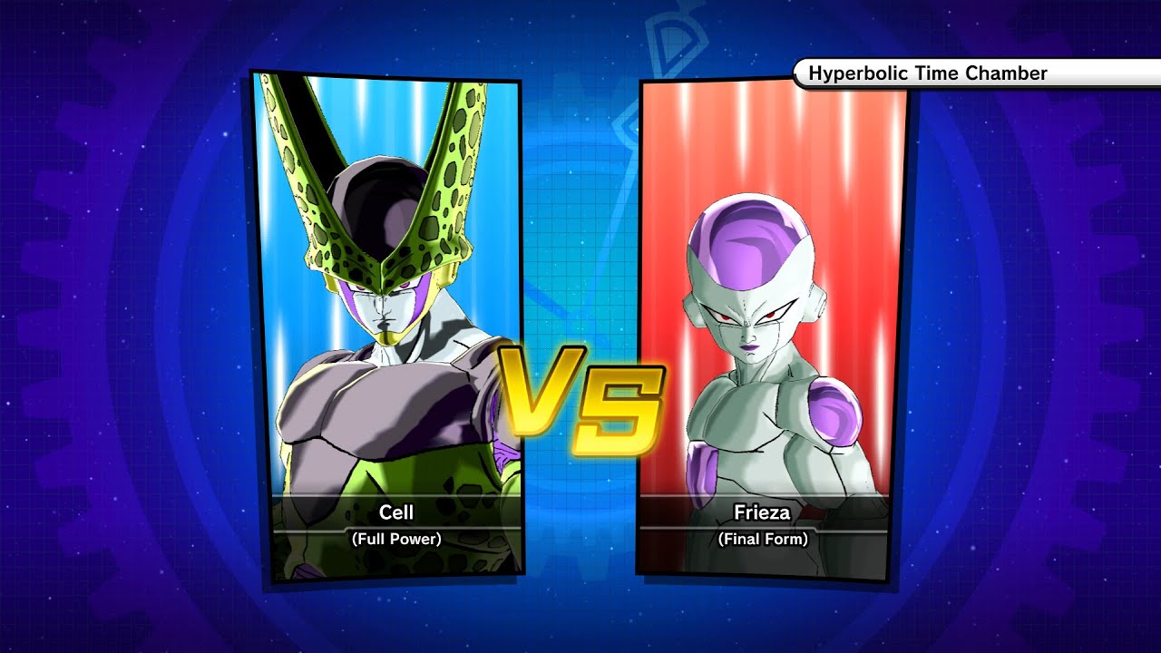 Cell (Full Power) vs Frieza (Final Form) - Dragon Ball Xenoverse - YouTube