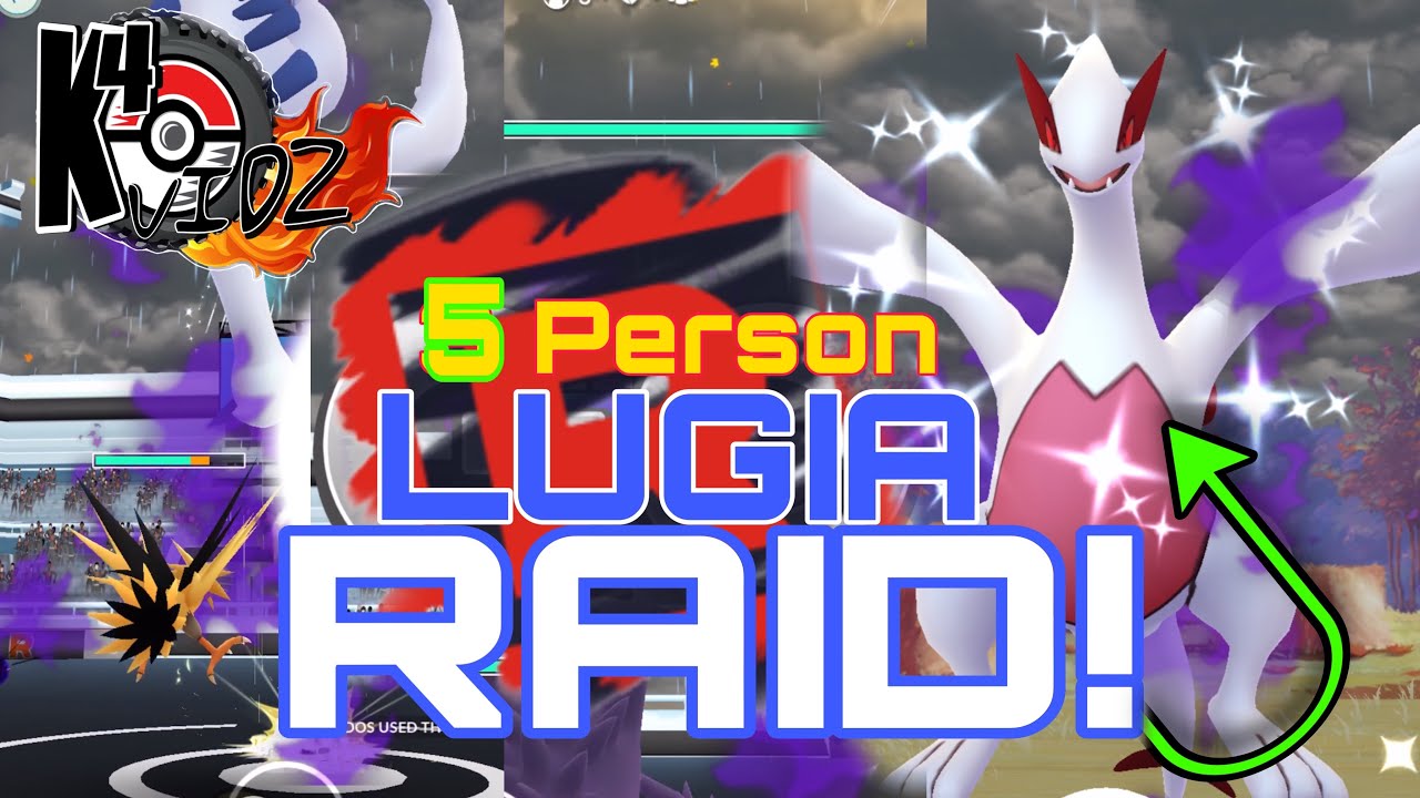 SHADOW LUGIA RAID! Shiny!! POKÉMON GO!! - YouTube
