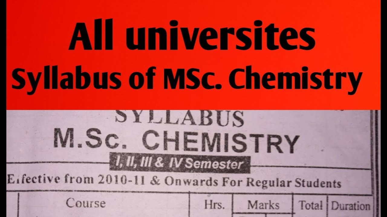 MSc Chemistry SYLLABUS All Semester Syllabus Of MSc YouTube msc-chemistry-syllabus-all-semester-syllabus-of-msc-youtube