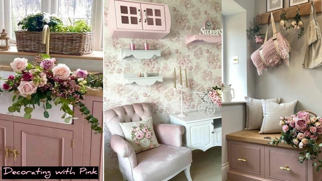 Blush Pink shabby chic decor ideas & design to use throughout your home ...