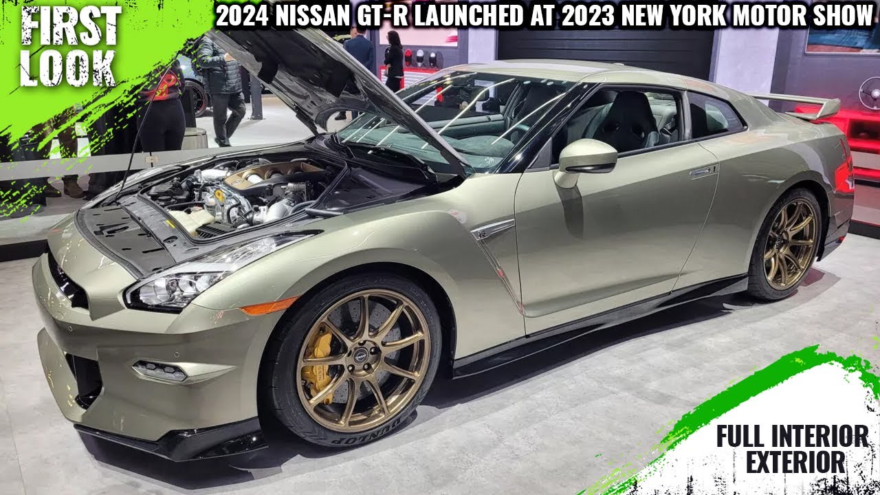 2024 Nissan GT-R NISMO ,T-Spec And R34 Skyline At 2023 New York Auto ...