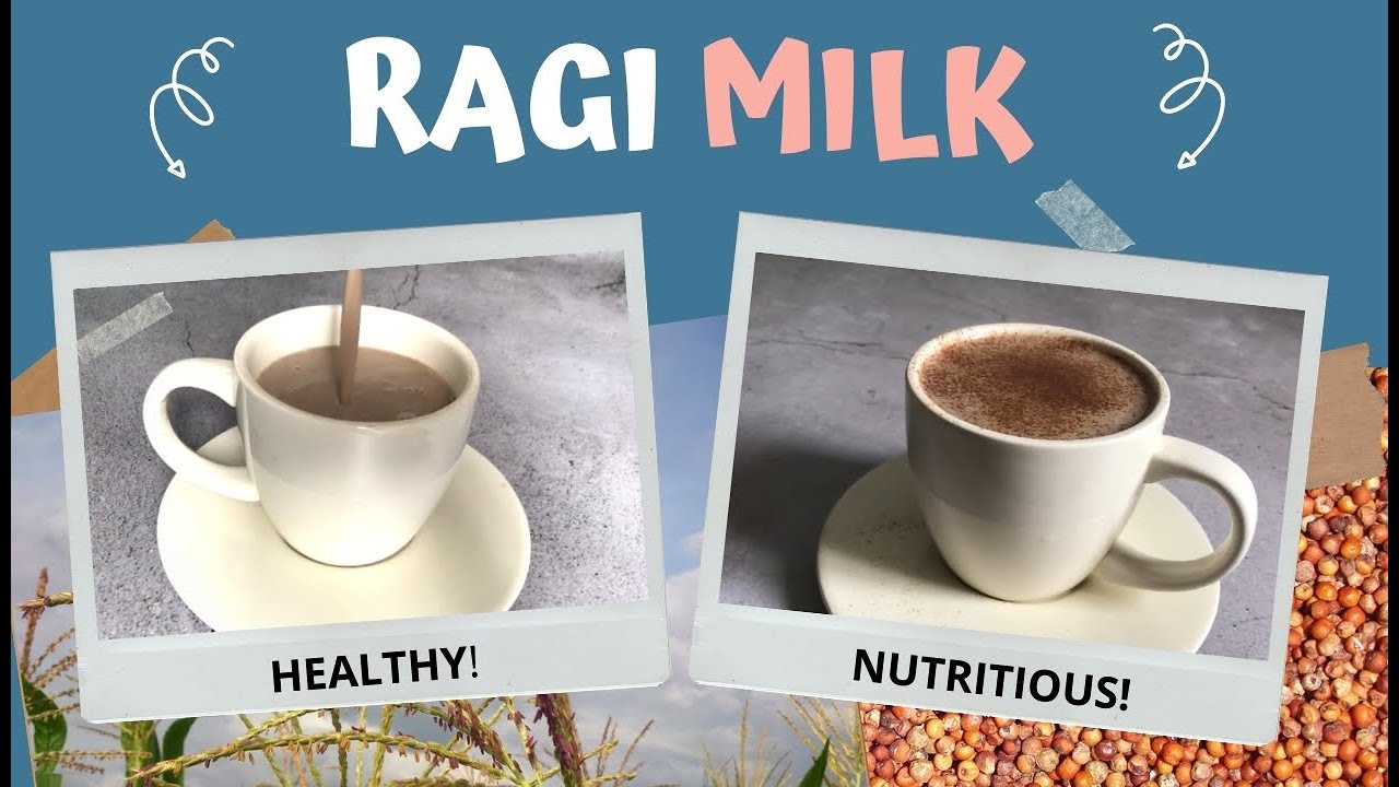 Ragi Milk Recipe | How to Make Healthy Quick Ragi / Finger Millet ...