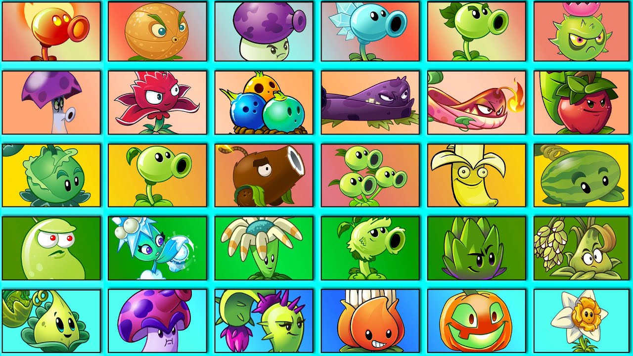Random 30 Plants POWER UP Battlez - Who Will Win? - PvZ 2 Challenge ...
