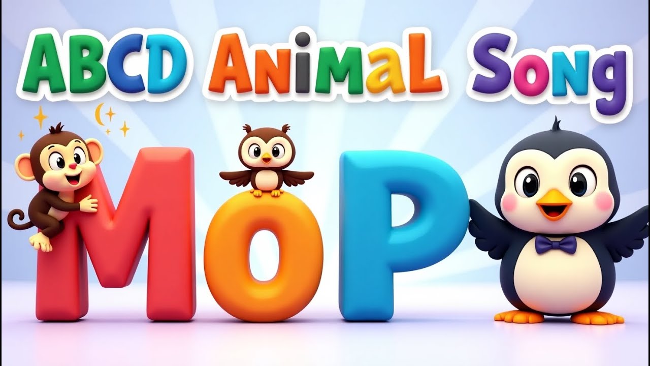 ABC Alphabet Animals | ABCD Animal Song | abc for kids - YouTube
