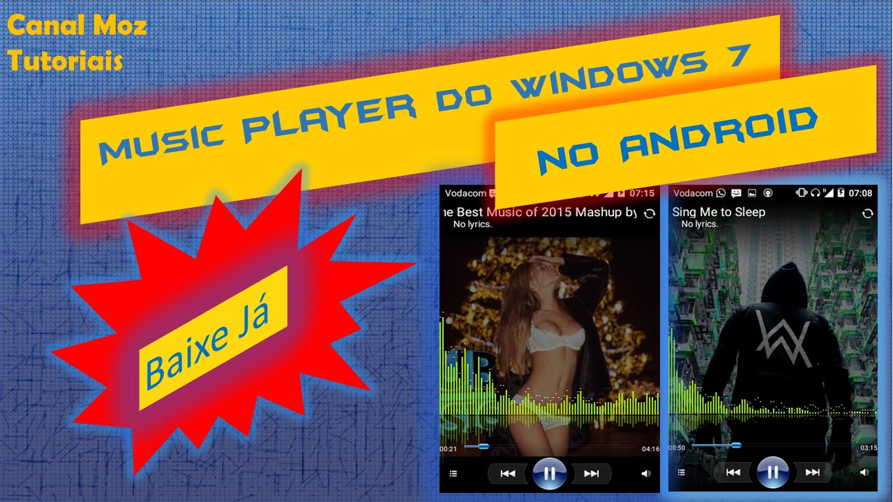 Como Instalar Music Player do Windows 7 no Android - YouTube