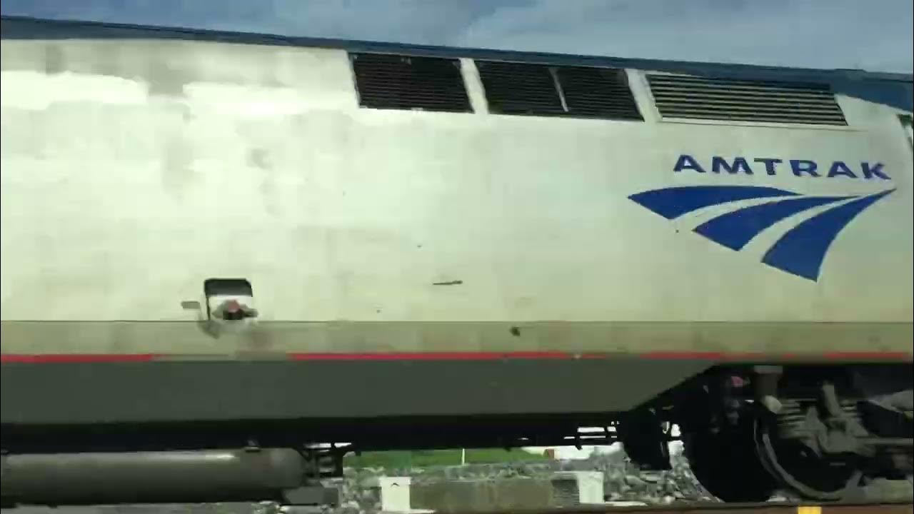 Amtrak Lake Shore Limited 48 with P42DC 104 trailing - YouTube