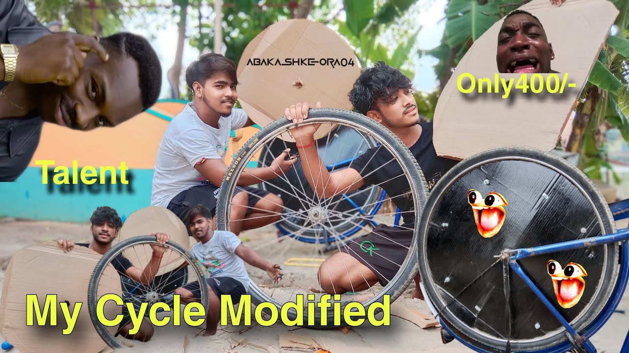 Cycle Ka Chakka Modify 4Side Only 400/- #modified #cycle #bike #explore ...