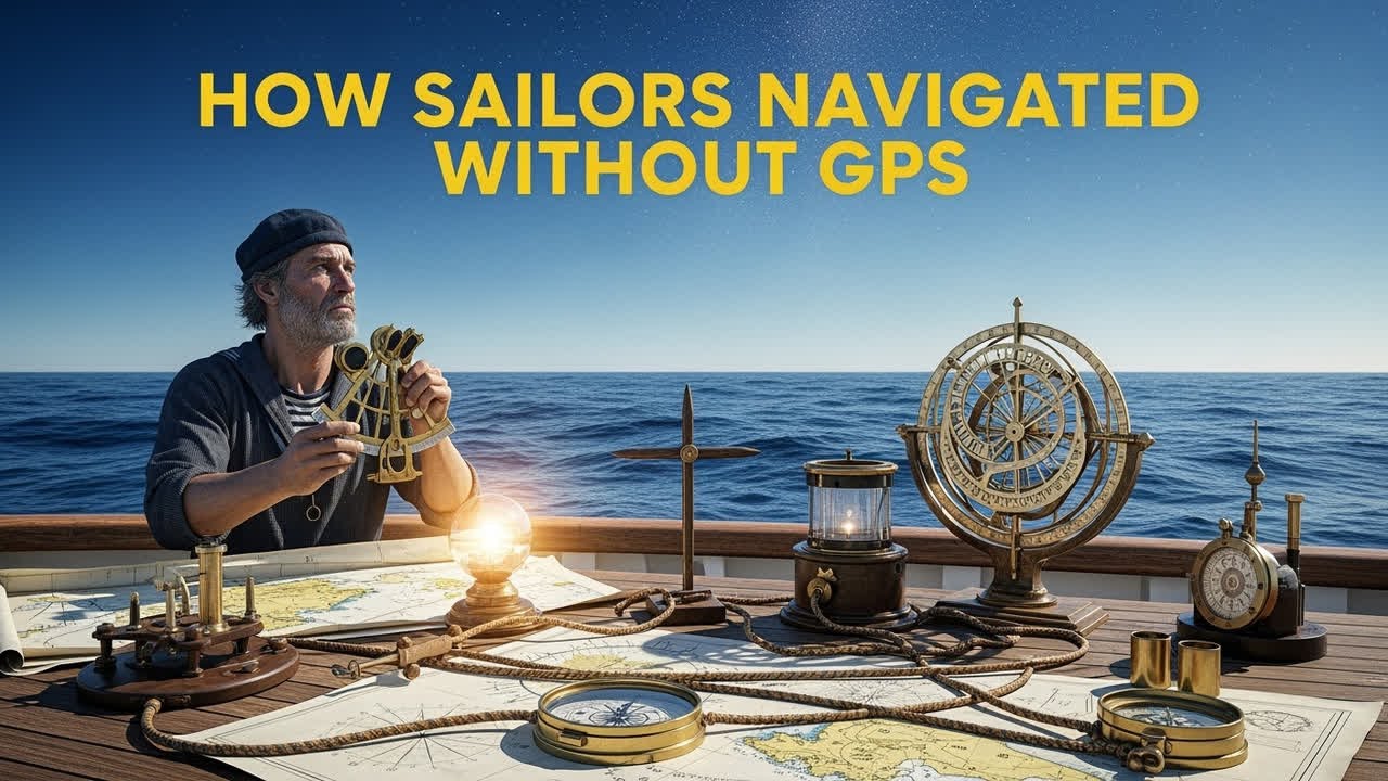 How Sailors Navigated Without GPS | SOLVING Longitude and MARINE ...