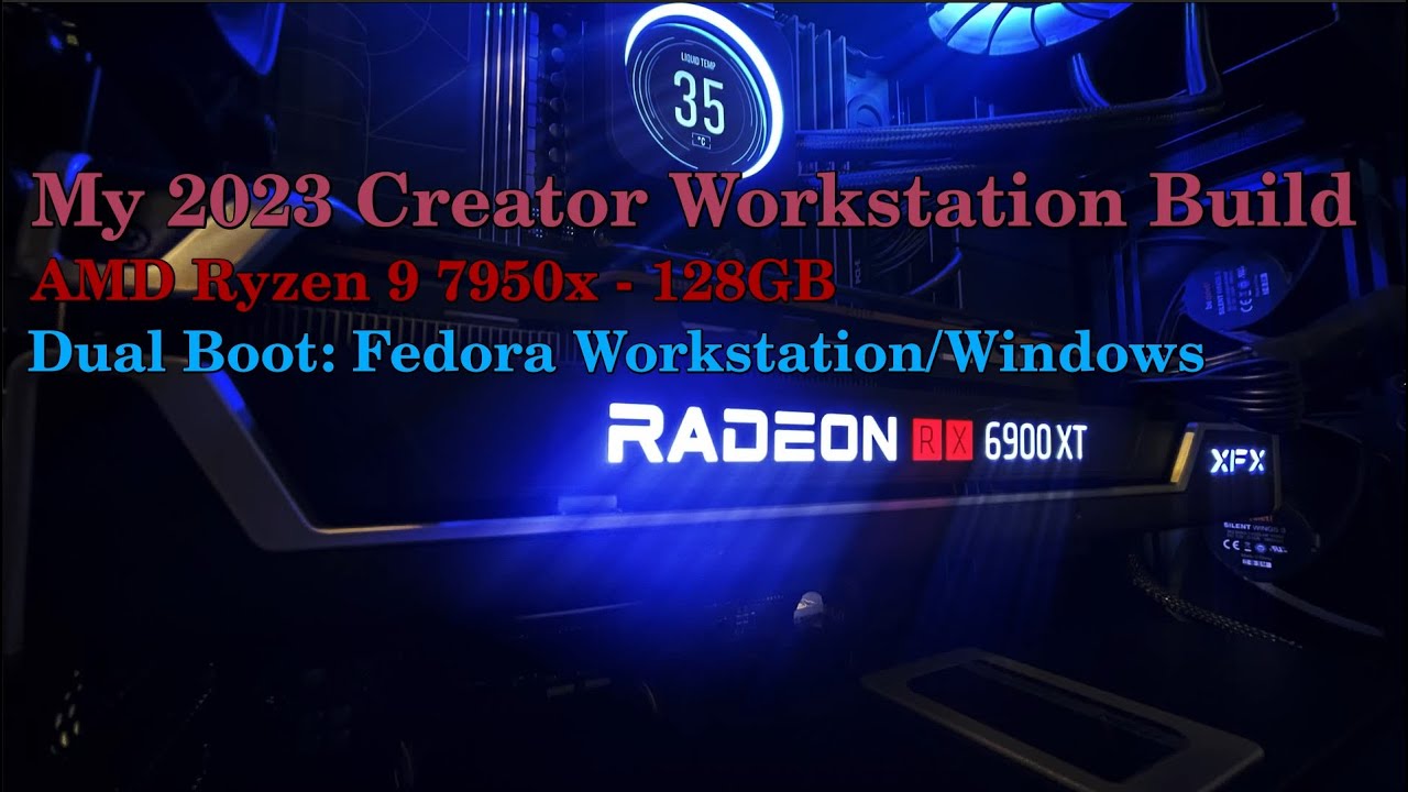 My 2023 Creator Workstation Build - AMD Ryzen 9 7950x - ProArt X670E ...