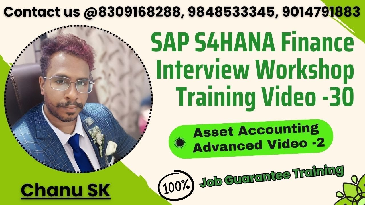 SAP S4HANA Finance Interview Workshop Training -30 - SAP FICO Interview Workshop Training - YouTube