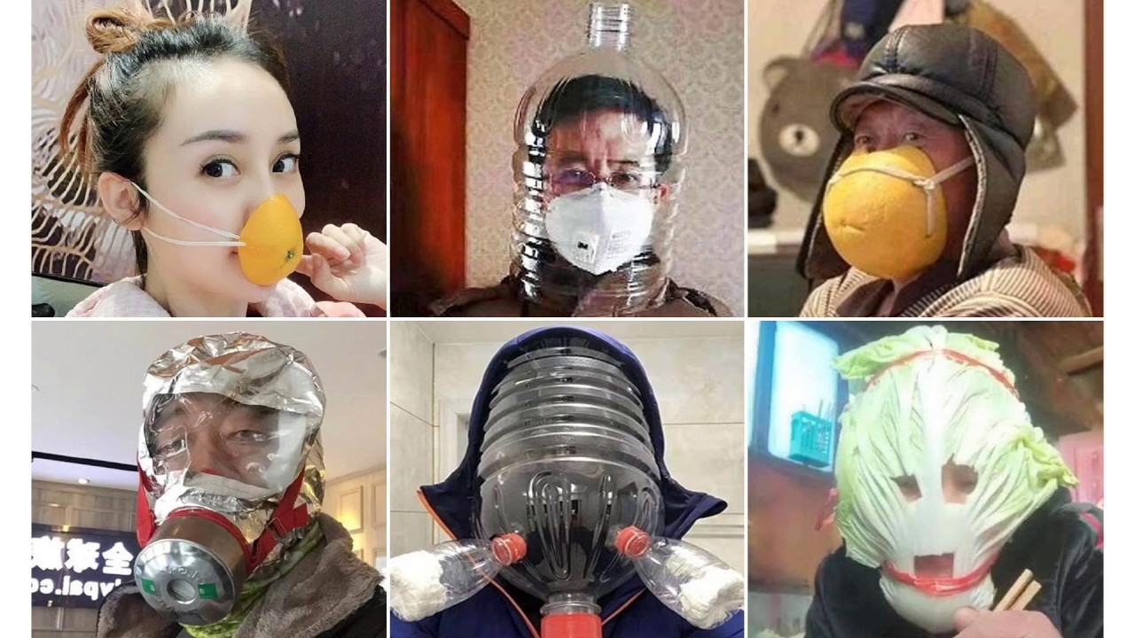 TOP 10 FUNNIEST Masks of CoronaVirus - YouTube
