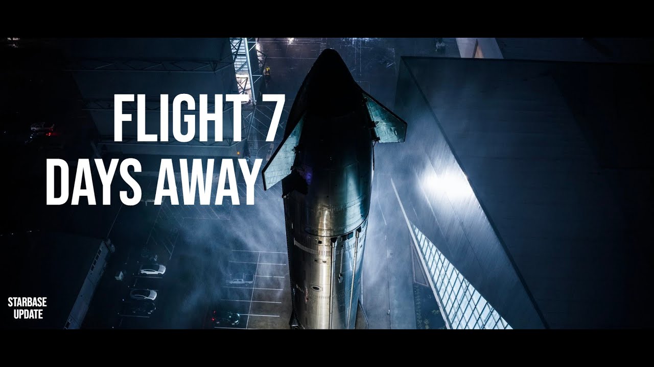 Finally Starship Flight 7 Ready To Launch + Chopsticks jigs removed ...