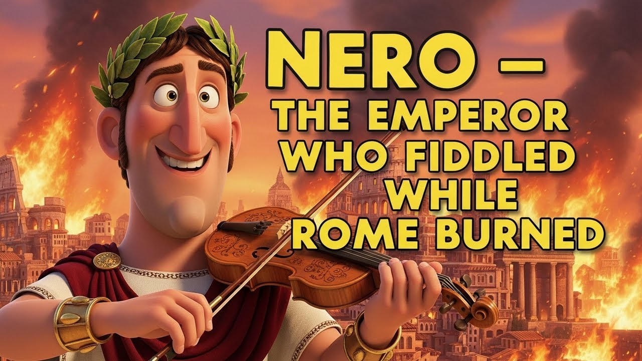 Nero — The Emperor Who Fiddled While Rome Burned - YouTube